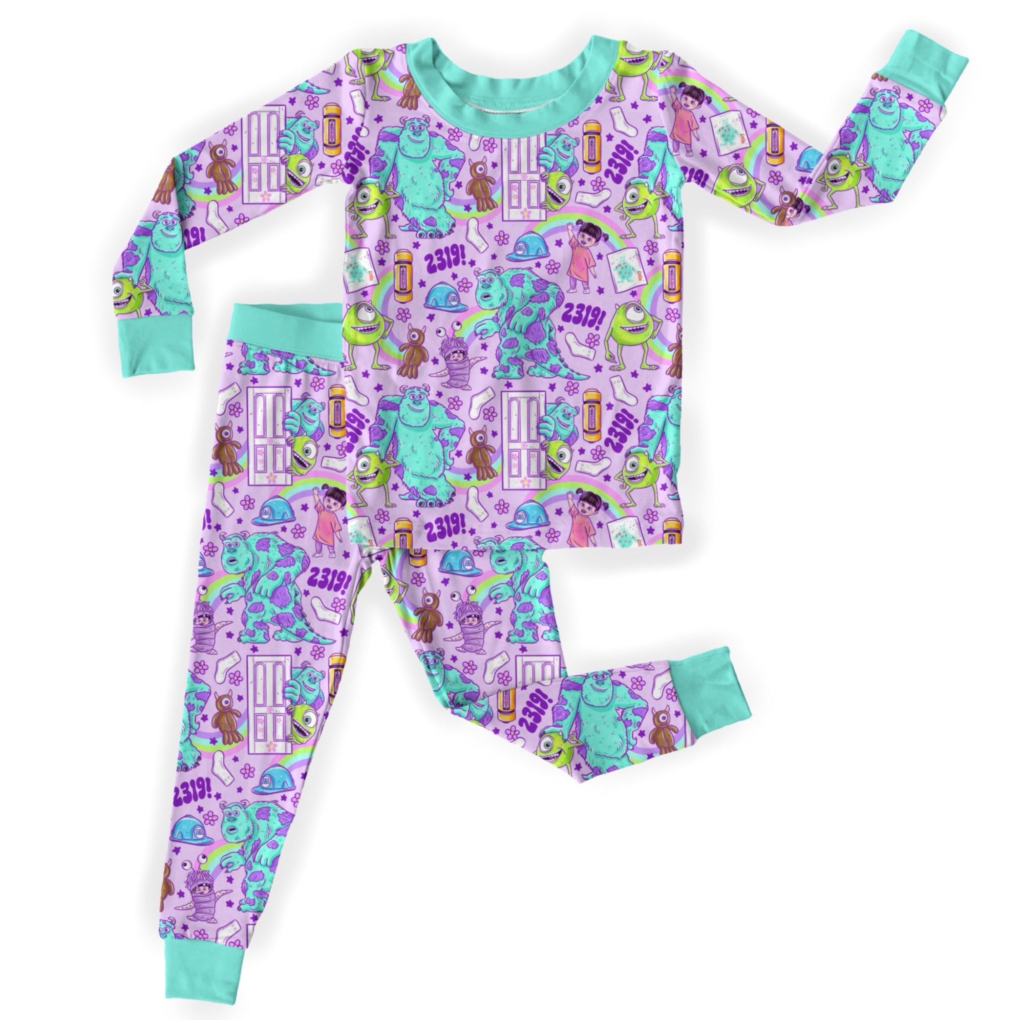 Scary Feet Two Piece Set – Sweet Dreams Bamboo